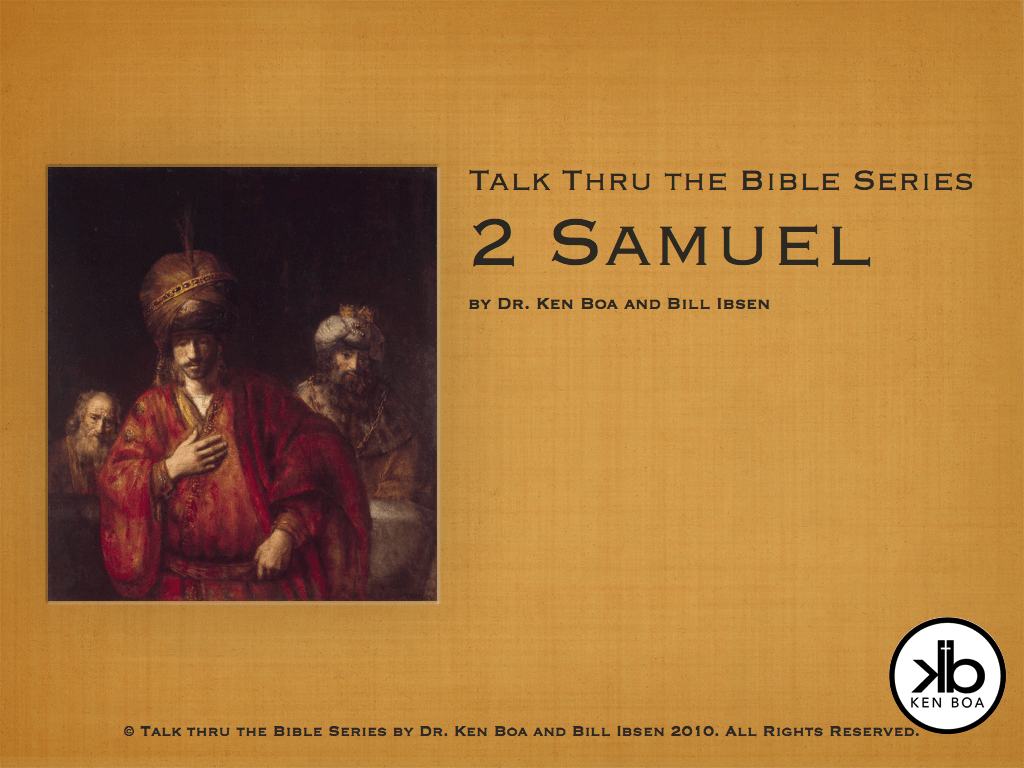 Talk Thru Overview 2 Samuel Teacher Kit - Reflections Ministries